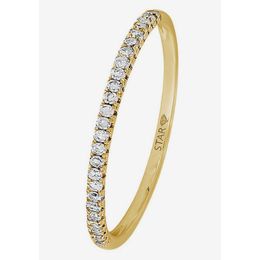 STARDIAMANT Verlobungsring »D6435G, D6435W« mit Diamanten gelbgoldfarben 52 Dieser Diamantring beeindruckt durch seinen zeitlos eleganten Look