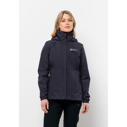Jack Wolfskin Outdoorjacke »STORMY POINT 2L JKT W« mit Kapuze graphite S (36) S (36) Leicht