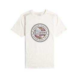 Billabong T-Shirt »Rotor Fill« Off White XL XL Stoff: Baumwoll-Jersey-Stoff [160 g/m2]