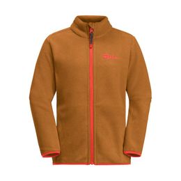 Jack Wolfskin Fleecejacke &raquo;WINTERSTEIN JACKET K&laquo; autumn-leaves 128 128 Leichte Fleece-Jacke f&uuml;r Kinder