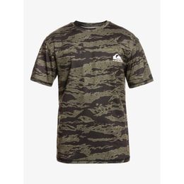 Quiksilver Neopren Shirt »Comp Logo Surf« Grape Leaf Tiger Camo M (175-180cm)/ 68-77kg M (175-180cm)/ 68-77kg Passform: Loose Fit, weit und...