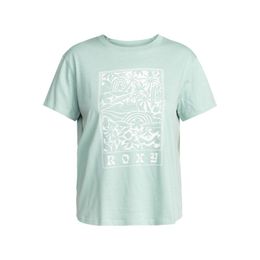 Roxy T-Shirt »The Beach Sand« Blue Surf XL XL Umweltfreundliches Material:...