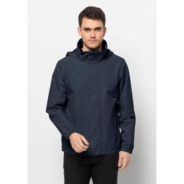 Jack Wolfskin Softshelljacke »STORMY POINT 2L JKT M« mit Kapuze night-blue XL (54/56) XL (54/56) Leicht