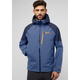 Jack Wolfskin Funktionsjacke »EAGLE PEAK 2L JKT M« mit Kapuze nature-blue M (50) M (50) Wetterschutzjacke