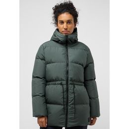 Jack Wolfskin Daunenjacke »KIRSCHALLEE JKT W« mit Kapuze slate-green S (36) S (36) Bauschiger Daunenmantel