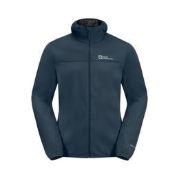 Jack Wolfskin Softshelljacke &raquo;FELDBERG HOODY M&laquo; mit Kapuze midnight-sky L (52) L (52) 2 H&uuml;fttaschen