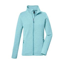 Killtec Fleecejacke &raquo;KOS 367 WMN KNTFLC JCKT&laquo; graugr&uuml;n 40 40 Damen Strickfleecejacke mit Stehkragen