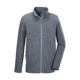 Killtec Fleecejacke &raquo;KOS 368 MN KNTFLC JCKT&laquo; graublau XXL XXL Herren Strickfleecejacke mit Stehkragen