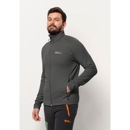 Jack Wolfskin Fleecejacke »BAISELBERG FZ M« slate XXL (58) XXL (58) Weiche, elastische Fleece-Jacke
