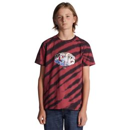 DC Shoes T-Shirt »Wes« Earth Red Tie Dye 10(140-148cm) 10(140-148cm) Material: Baumwoll-Jersey [210 g/m2]