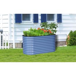 Konifera Hochbeet BxTxH: 160x80x82 cm, 1000 l blau