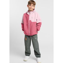 Jack Wolfskin Outdoorjacke »TURBULENCE HOODED JKT K« mitKapuze soft-pink 152 152 2 Hüfttaschen