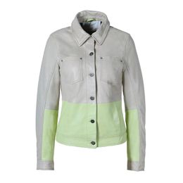 Freaky Nation Lederjacke &raquo;TwoToned-FN&laquo; beige S (36)