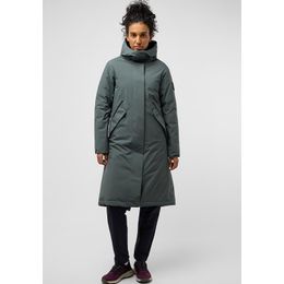 Jack Wolfskin Daunenmantel »BRANDENBURGER COAT W« slate-green S (36) S (36) Daunenmantel wasserdicht