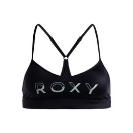 Roxy Bandeau-Bikini-Top »Active« Anthracite XL - Cup B Cup B XL Umweltbewusstes Material: Leistungsstarkes...