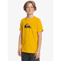 Quiksilver T-Shirt »Comp Logo« Golden Rod 12(148-156cm) 12(148-156cm) Stoff: leichter Baumwoll-Jersey [160 g/m2]