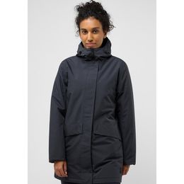 Jack Wolfskin Funktionsmantel »TEMPELHOF COAT W« phantom XS XS Leicht isolierender Regenmantel