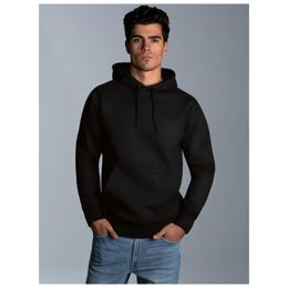 TRIGEMA Kapuzensweatshirt »Hoodie aus Sweatqualität« schwarz S S Klassischer Schnitt Unisex