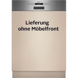 Neff teilintegrierbarer Geschirrspüler N 50 »S145EAS01E« 13 Maßgedecke Open Dry: automatisches Öffnen der Türe silberfarben Chef 70°C – das...