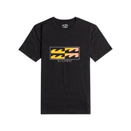 Billabong T-Shirt »Inversed« schwarz 8(125-130cm) 8(125-130cm) Stoff: Baumwoll-Jersey-Stoff [160 g/m2]