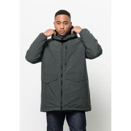 Jack Wolfskin Funktionsparka »KOENIGSBAU PARKA M« mit Kapuze slate-green XL (54/56) XL (54/56) Schützt vor Nässe