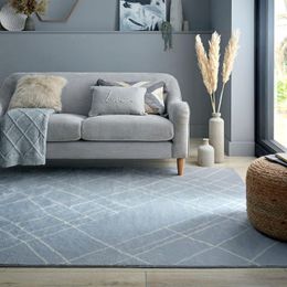 FLAIR RUGS Teppich &raquo;Alisha&laquo; rechteckig 15 mm H&ouml;he grau Obermaterial: 100% Polyacryl B : 120 cm 1 Stk.
