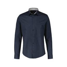 Lerros Langarmhemd &raquo;Basic Poplinhemd, Kent-Kragen&laquo; CLASSIC NAVY XL - Normalgr&ouml;&szlig;en Normalgr&ouml;&szlig;en XL Unifarbene Poplinqualit&auml;t