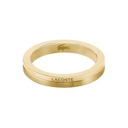 Lacoste Fingerring »Schmuck Edelstahl Damenring VIRTUA« gelbgoldfarben 56 Filigraner Ring von Lacoste
