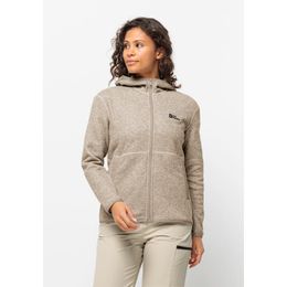 Jack Wolfskin Fleecejacke &raquo;TANNENSPUR JKT W&laquo; mit Kapuze anis L (42/44) L (42/44) Fleecejacke mit Kapuze
