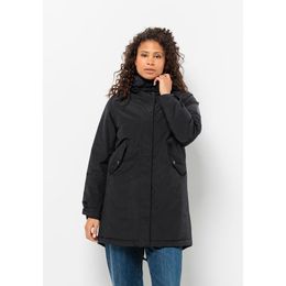 Jack Wolfskin Parka »TALFORST PARKA W« mit Kapuze black XS XS Wetterfester Parka mit warmer Füllung