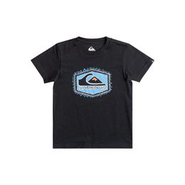 Quiksilver T-Shirt »Retro Lines« schwarz 7(121-126cm) 7(121-126cm) Stoff: Baumwoll-Jersey-Stoff [160 g/m2]