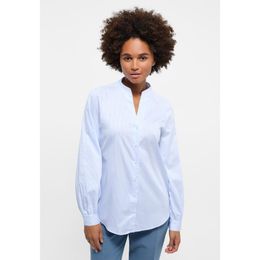 Eterna Hemdbluse &raquo;REGULAR FIT&laquo; hellblau 44 44 Satingewebe