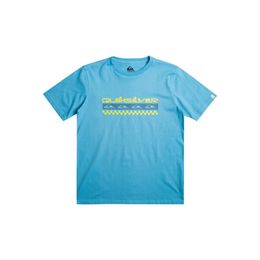 Quiksilver T-Shirt »Omni Check Turn« Azure Blue 14 14 Material: Rippstrick-Material aus Baumwolle...