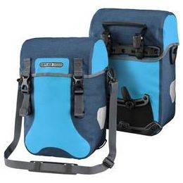 Ortlieb Classic Sport-Packer Bike Side Panniers (QL2.1) 30L - Pair Dusk Blue-Denim