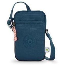 Kipling Limited Edition Tally Phone Bag Woven Teal Bl