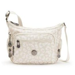 Kipling Elevated Jacquard Gabbie S Small Crossbody White Cheetah J