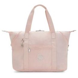 Kipling Basic Elevated Eyes Wide Open Art M Medium Tote Spring Rose Emb