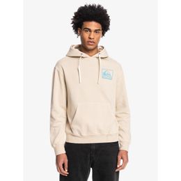 Quiksilver Kapuzensweatshirt &raquo;Neon Slab&laquo; wei&szlig; M M Stoff: Baumwoll- /Polyestergemisch [280 g/m2]