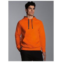 TRIGEMA Kapuzensweatshirt »Kapuzensweatshirt aus Biobaumwolle« mandarine XL XL BIO Sweat-Qualität