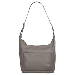 Bruno Banani Shopper echt Leder grau
