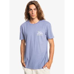 Quiksilver T-Shirt »Slow Mover« Purple Impression S S Ärmel: kurzärmlig
