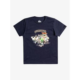 Quiksilver T-Shirt »Racoon Style« Navy Blazer 6(115-120cm) 6(115-120cm) Stoff: Leichter Baumwolljersey