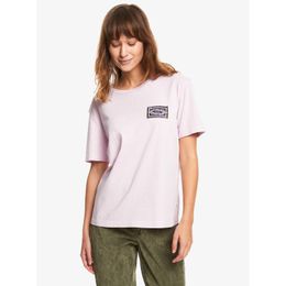 Quiksilver T-Shirt »Standard Mineral« Fair Orchid M M Stoff: Leichter, purer BaumwollStoff