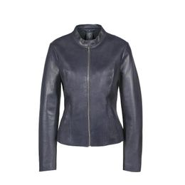 Freaky Nation Lederjacke »Smoothly-FN« blau L(40)
