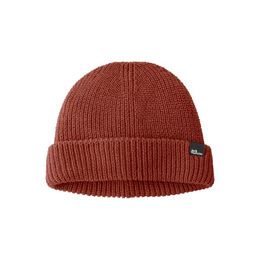 Jack Wolfskin Beanie »FISCHER BEANIE« intense-rust onesize onesize Leichte Strickmütze