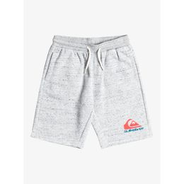 Quiksilver Sweatshorts &raquo;Easy Day&laquo; Light Grey Heather 10 10 Stoff: mittelschweres Mischgewebe aus...