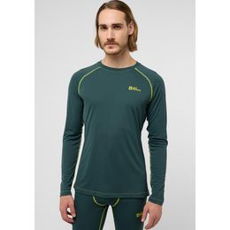 Jack Wolfskin Langarmshirt &raquo;INFINITE LIGHT LS M&laquo; black-olive M (50) M (50) Funktioneller, leichter Baselayer
