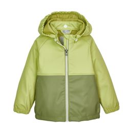 FIRST INSTINCT BY Killtec Outdoorjacke »FIOS 24 MNS JCKT« grasgrün 98/104 98/104 Regenjacke mit abknöpfbarer Kapuze für die Kleinsten