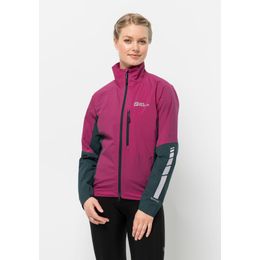 Jack Wolfskin Fahrradjacke »MOROBBIA 2.5L JKT W« new-magenta M (38/40) M (38/40) Vorgeformten Ellenbogen