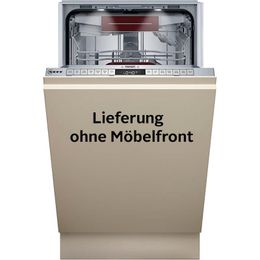 Neff vollintegrierbarer Geschirrspüler N 70 »S857YMX02E« 10 Maßgedecke Time Light: auf den Boden projizierte Restlaufzeit silberfarben Chef 70°C –...